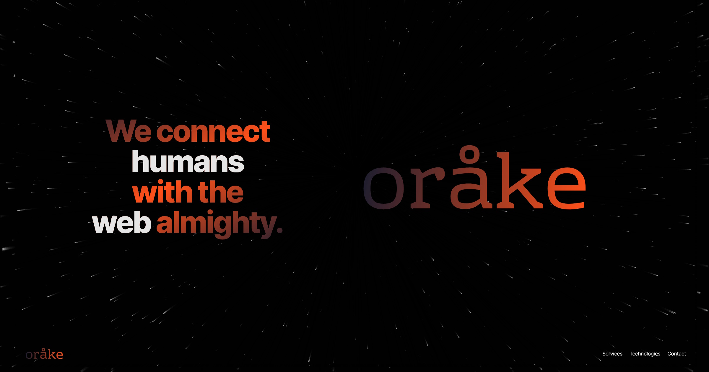 Développement web à Liège | oråke